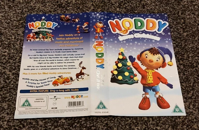 NODDY SAVES CHRISTMAS Big Ears Replacement Vhs Sleeve Insert Only No ...