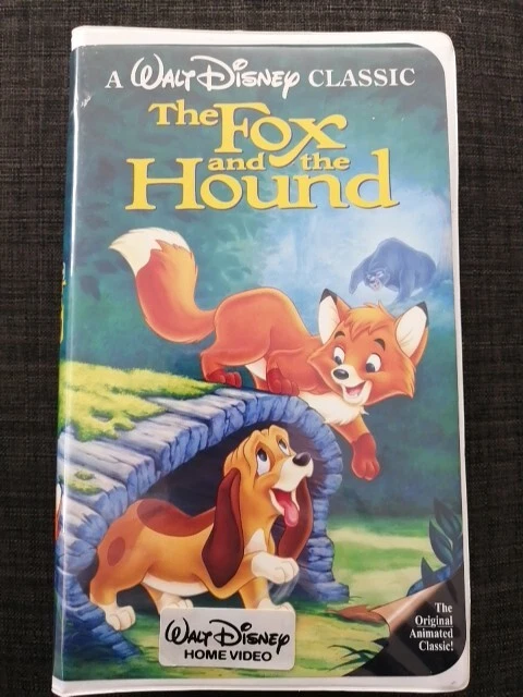 RARE THE FOX and the Hound (VHS, 1994) Walt Disney 2041 Black Diamond ...