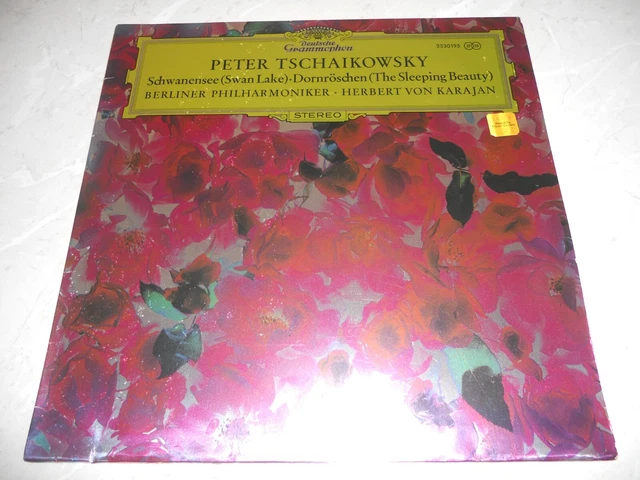 TSCHAIKOWSKY SCHWANENSEE / Dornroschen Karajan LP Class DG 2530195 EX ...