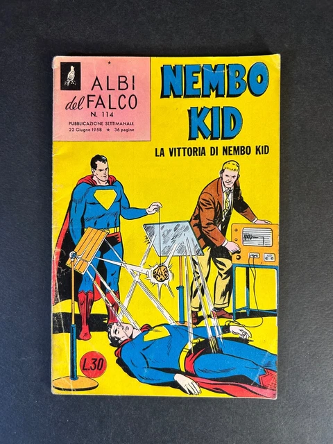 ALBI DEL FALCO NEMBO KID-SUPERMAN N.114 (cod.I44) EUR 10,00 - PicClick IT