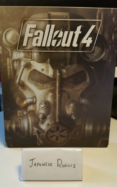 FALLOUT 4 PIPBOY edition power armour Steelbook Steel metal case G2 ...