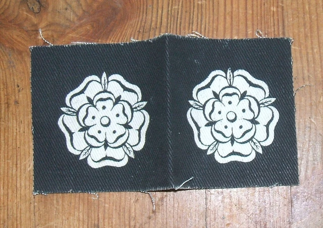 BRITISH ARMY WW2 battledress uniform badge patch Yorkshire northern ...