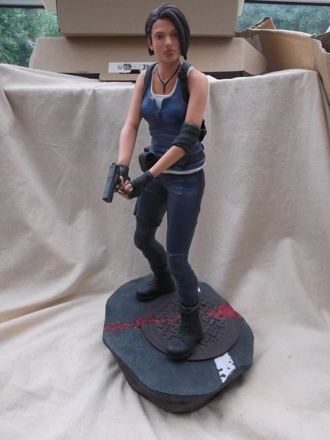 RESIDENT EVIL 2. 1/4 ish Scale Built/Painted Jill Valentine Resin Model ...