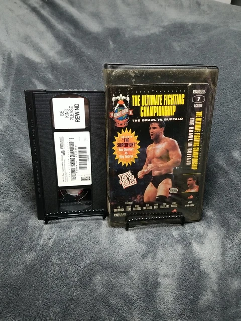 VINTAGE 1996 VHS Tape The Ultimate Fighting Championship 7 The Brawl In ...