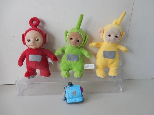 TELETUBBIES ORIGINAL SET of 3 plush toys Dipsy, LaLa, Po plus Noo Noo £ ...