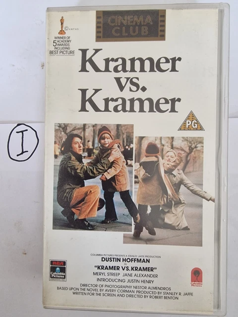 KRAMER VS. KRAMER - Dustin Hoffman VHS Video Cassette Tape PAL £4.00 - PicClick UK