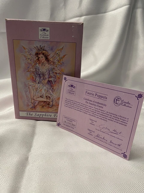 CHRISTINE HAWORTH CRISALIS Collection “The Sapphire Faerie” Limited Ed ...