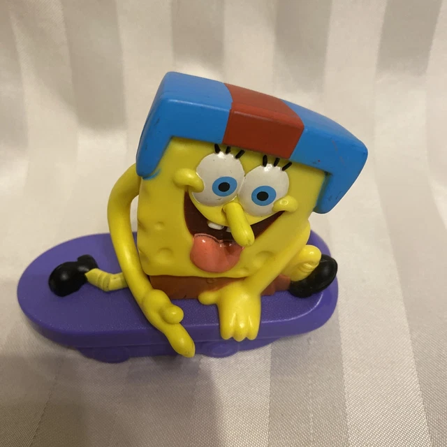 SPONGEBOB SQUAREPANTS SKATEBOARD McDonalds 2012 Kids Happy Meal Toy TI4 ...