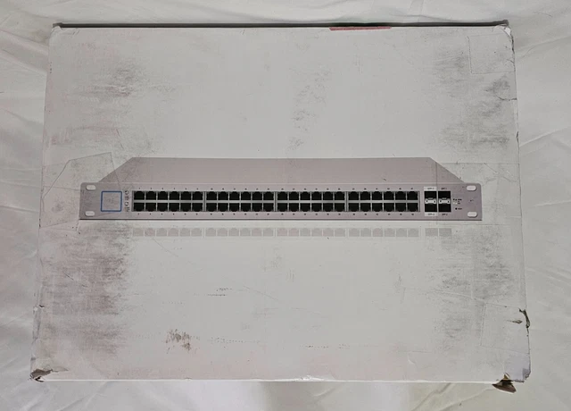 UBIQUITI NETWORKS UNIFI 48-Port Rack-Mountable Serial Switch - UNTESTED ...