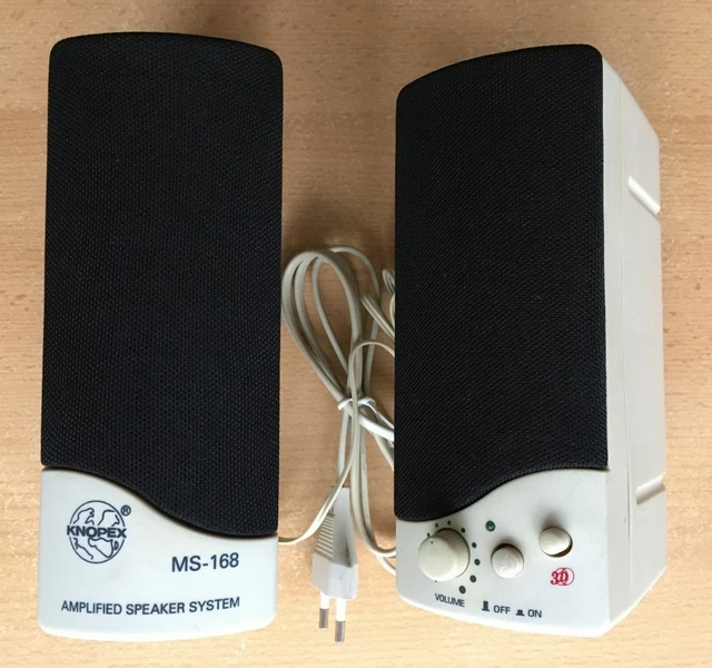 KNOPEX MS-168 2.0 Stereo Aktivlautsprecher System mit 3D-Surround | 3 ...