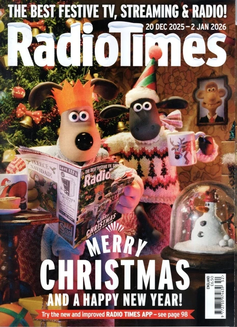 RADIO TIMES MAGAZINE England Christmas Double Issue 2025 - Same Day ...