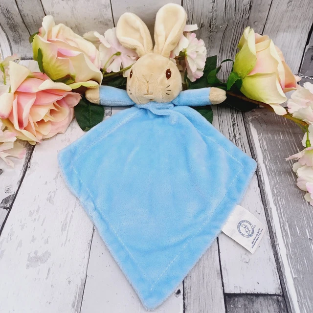 🥕 PETER RABBIT Comforter Blue Rainbow Designs Easter Baby Soother ...