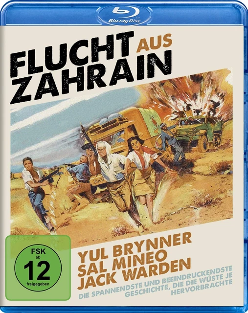FLUCHT AUS ZAHRAIN (Escape from Zahrain) (Blu-ray) Brynner Yul Mineo ...