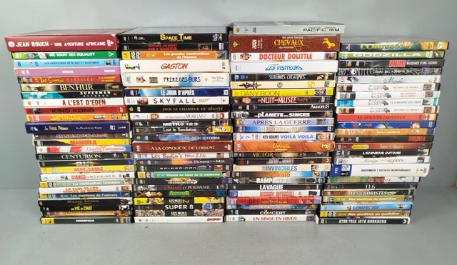 LOT +100 DVD FILMS Action Series Comedie Cinema Francais Americain ...