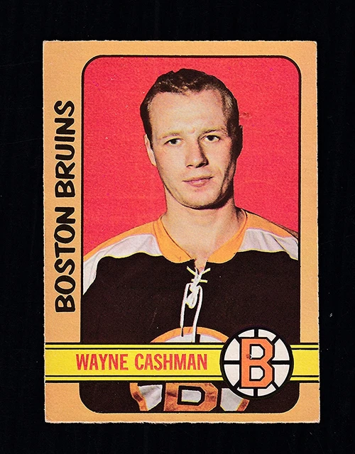 1972-73 WAYNE CASHMAN #68 VG-EX OPC ** Carte de hockey Bruins EXPOSITO ...