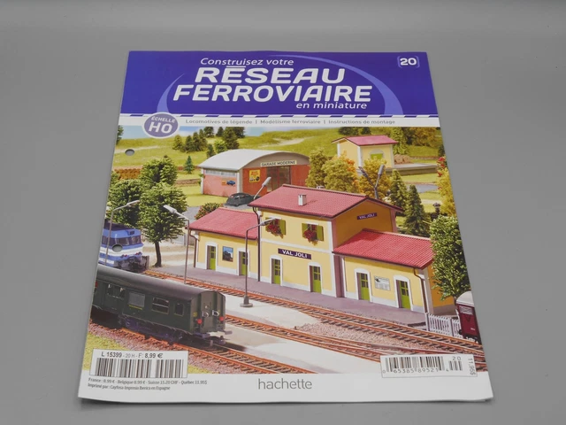 CONSTRUISEZ VOTRE RÉSEAU ferroviaire 20 - Hachette Collections EUR 2,50 ...