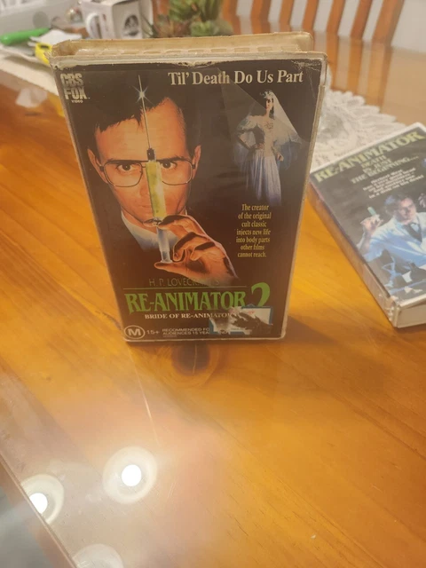 REANIMATOR 2 VHS Lovecraft Jeffrey Combs Note: Some Mould £48.90 ...