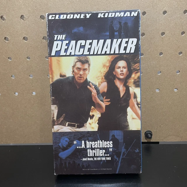 THE PEACEMAKER (VHS, 1998) George Clooney - Nicole Kidman £5.53 ...