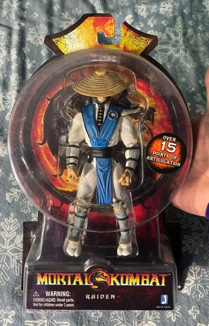 MORTAL KOMBAT RAIDEN 6” Action Figure 20th Anniversary 2012 Jazwares ...