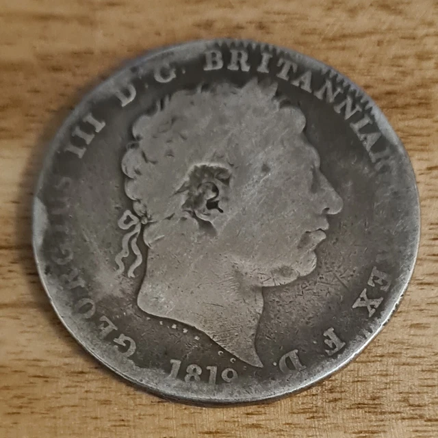 1899 SOLID SILVER Crown Coin Antique Vintage Old Queen Victoria Netflix ...