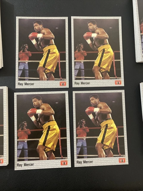 CARTE BOXING RAY Mercer 1991 AW Sports #113 vintage livraison gratuite ...