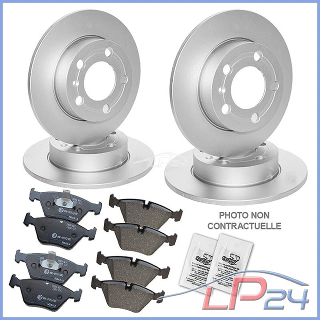 4X DISQUE+PLAQUETTES DE FREIN AVANT+ARRIÈRE VENTILÉ POUR BMW SÉRIE 5 ...
