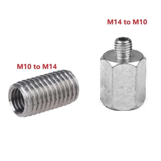 M10/M14-ADAPTER MEULEUSE ANGLE Polisseuse Fils Mèche Perceuse Interface ...