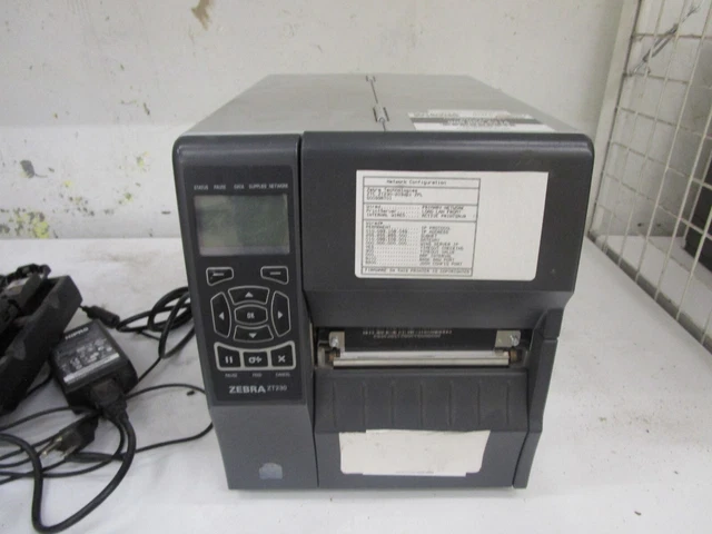 ZEBRA ZT230 DT/THERMAL Label Printer USB Serial Ethernet ZT23042 ...