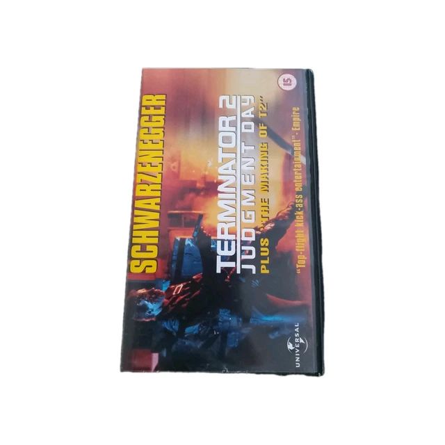 TERMINATOR 2 JUDGEMENT day VHS Small Box Release £6.95 - PicClick UK