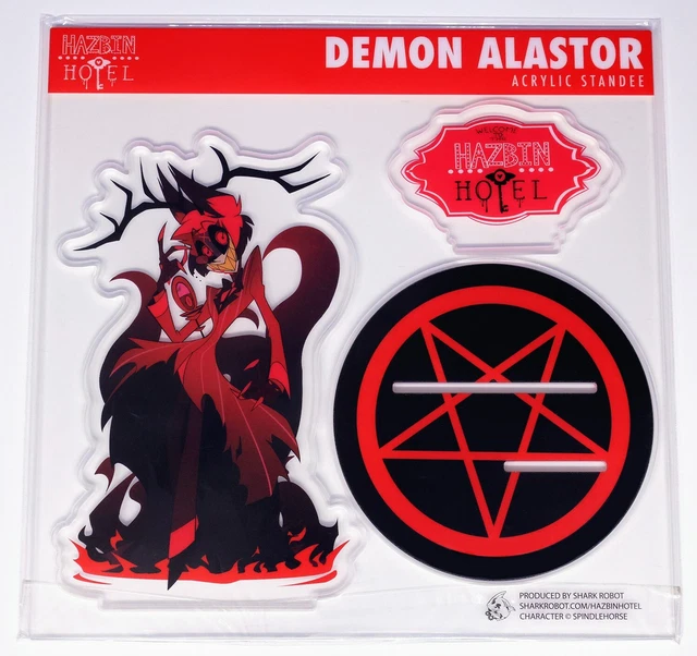 HAZBIN HOTEL DEMON Alastor Acrylic Stand Standee Figure Limited Edition ...