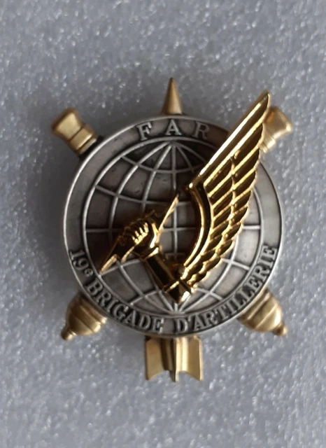 INSIGNE DE LA 19éme BRIGADE D'ARTILLERIE DE LA FORCE D'ACTION RAPIDE ...