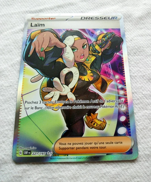 CARTE POKÉMON LAIM 221/197 ultra secrete EUR 10,00 - PicClick FR