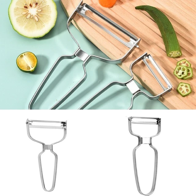 WIDE MOUTH PEELER Fruit Vegetables Multifunction Potato Slicer £4.78 ...