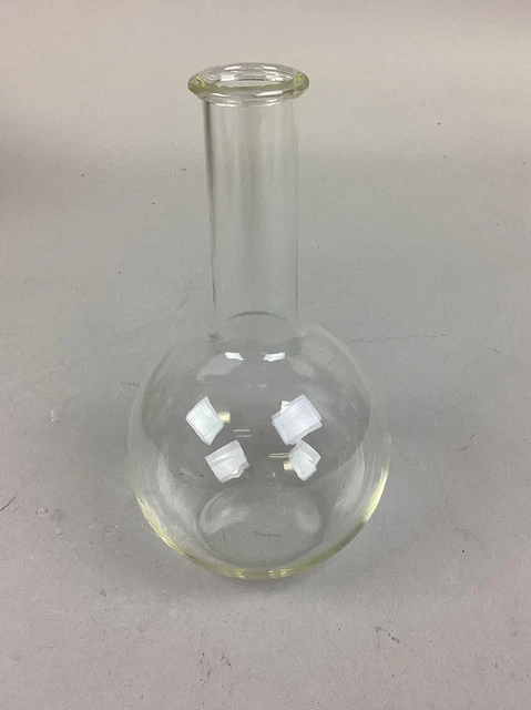 CLEAR GLASS BULB Chemistry Beaker Medical Chemical Lab Flask Bottle - 6 ...