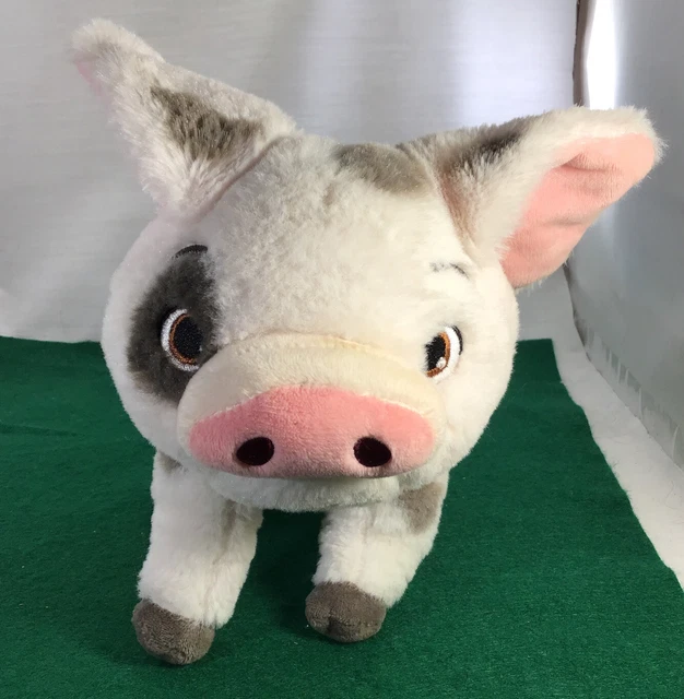 DISNEY STORE MOANA Pua Pet Pig Stuffed Animal Plush 10" Toy Licensed ...