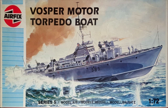1/72 AIRFIX 05280 - WWII ROYAL NAVY VOSPER MOTOR TORPEDO BOAT - NEW (in ...