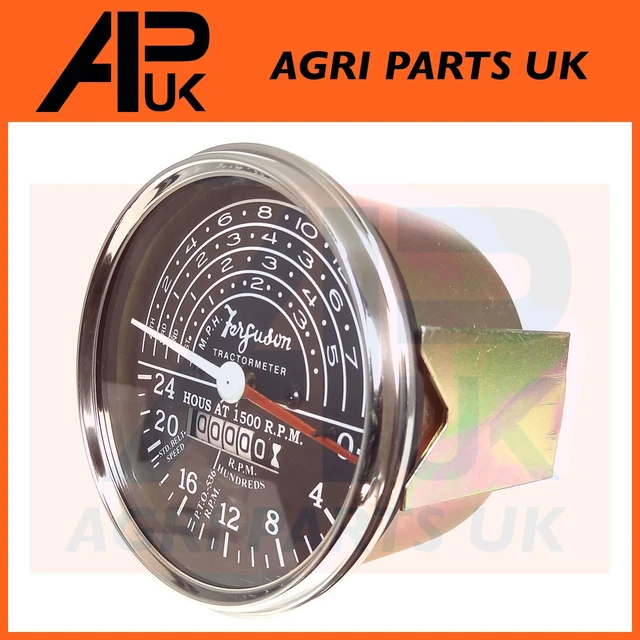 REV CLOCK TRACTORMETER Tachometer Gauge for Massey Ferguson TO20 TO30 ...