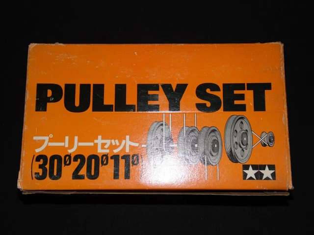 VINTAGE GRAUPNER KYOSHO, Tamiya Pulley Set For RC & Static Models £65. ...