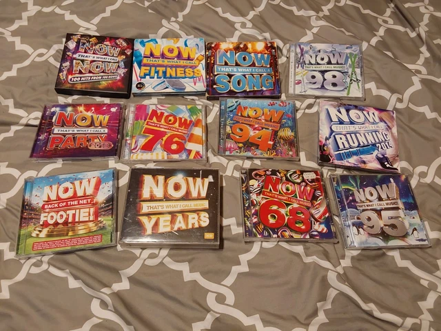 NOW THAT’S WHAT I Call Music Cd Album Bundle X 14 ..FITNESS/RUNNING/56/ ...