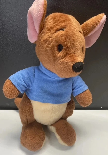 DISNEY STORE EXCLUSIVE Winnie The Pooh Roo Plush Kangaroo 10" Blue ...