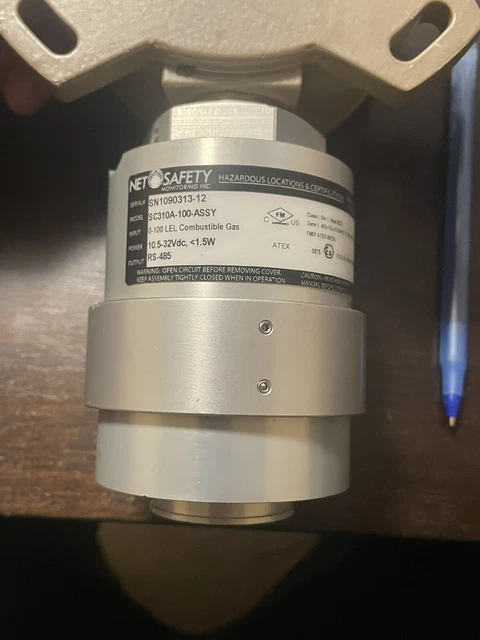NET SAFETY SC310A-100-ASSY Infrared Combustible Gas Sensor New $250.00 ...