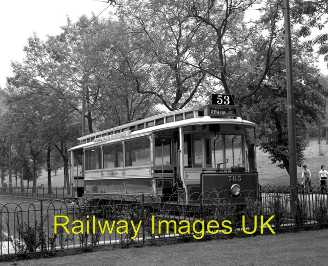 RAILWAY PHOTO - Tram at Heaton Park Manchester c1980 £2.00 - PicClick UK
