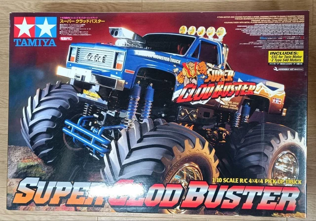 ARTICLE DISCONTINUÉ, TAMIYA Super Clad Buster Non Assemblé, Avec Ours ...