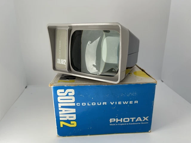 VINTAGE PHOTAX Solar2 Slide Colour Viewer.UNTESTED £9.99 - PicClick UK