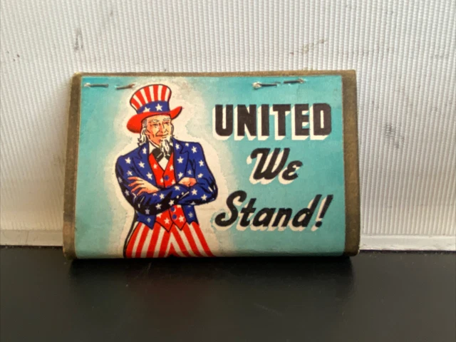 WW2 US ARMY Navy USMC Book of Matches Original United We Stand! EUR 23 ...