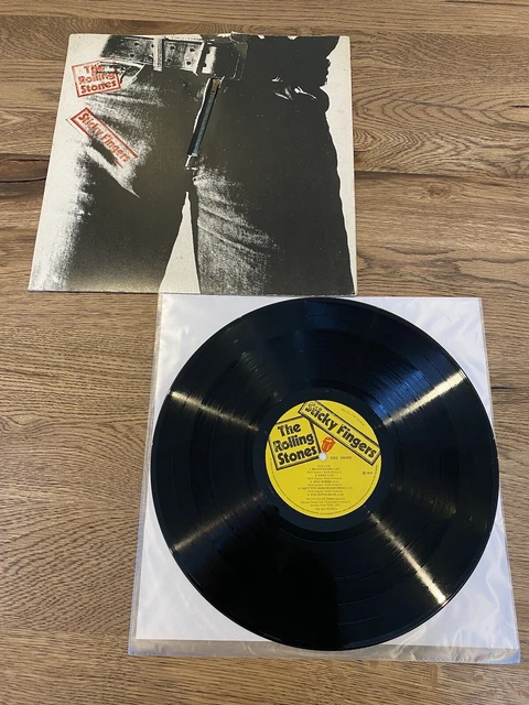 Lp Rolling Stones Sticky Fingers 1st Press 1971 Coc 59100 Mono Mint
