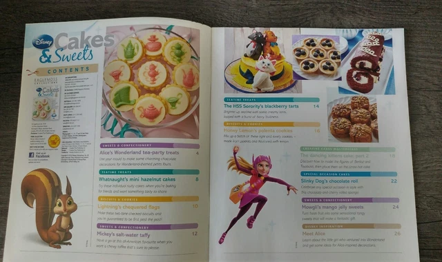DISNEY CAKES AND Sweets Magazine Issue 136 Baking/Alice In Wonderland ...