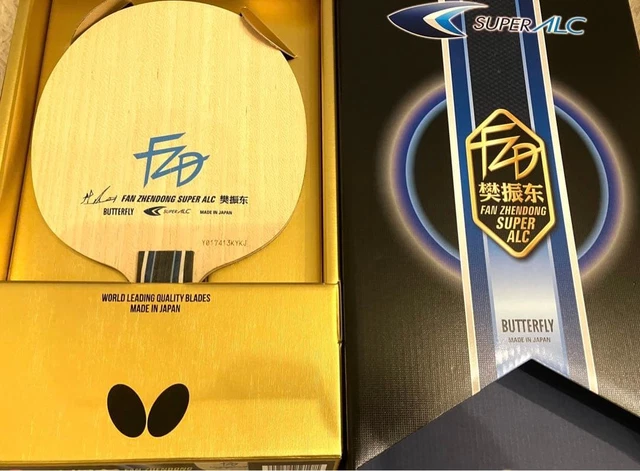 BUTTERFLY FAN ZHENDONG Super ALC Table Tennis Racket 86g Excellent ...