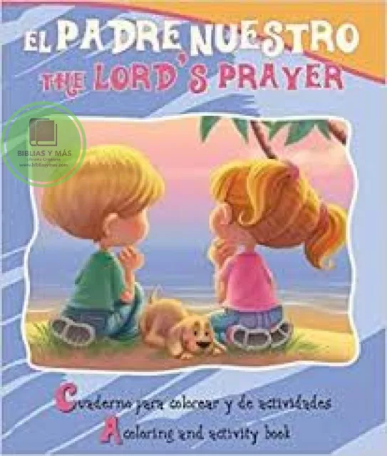 Padre Nuestro Libro Para Colorear Con Versículos Bíblicos Bilingue £469 Picclick Uk