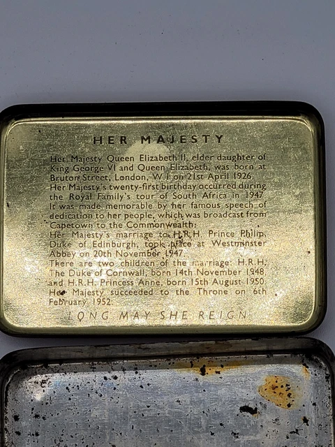 VINTAGE OXO TIN Queen Elizabeth Ii Coronation Canada $49.00 - PicClick CA